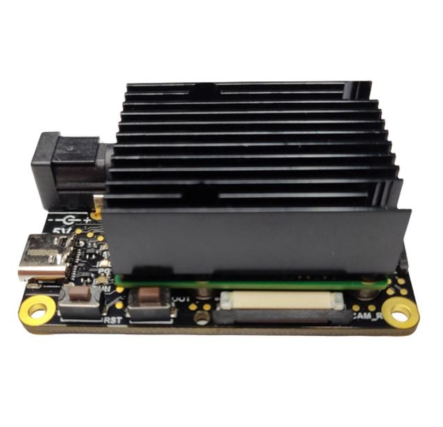 LUXONIS OAK-FFC-3P baseboard, 3 FFC interfaces, allows for 2x 2-lane MIPI camera modules and 1x ...