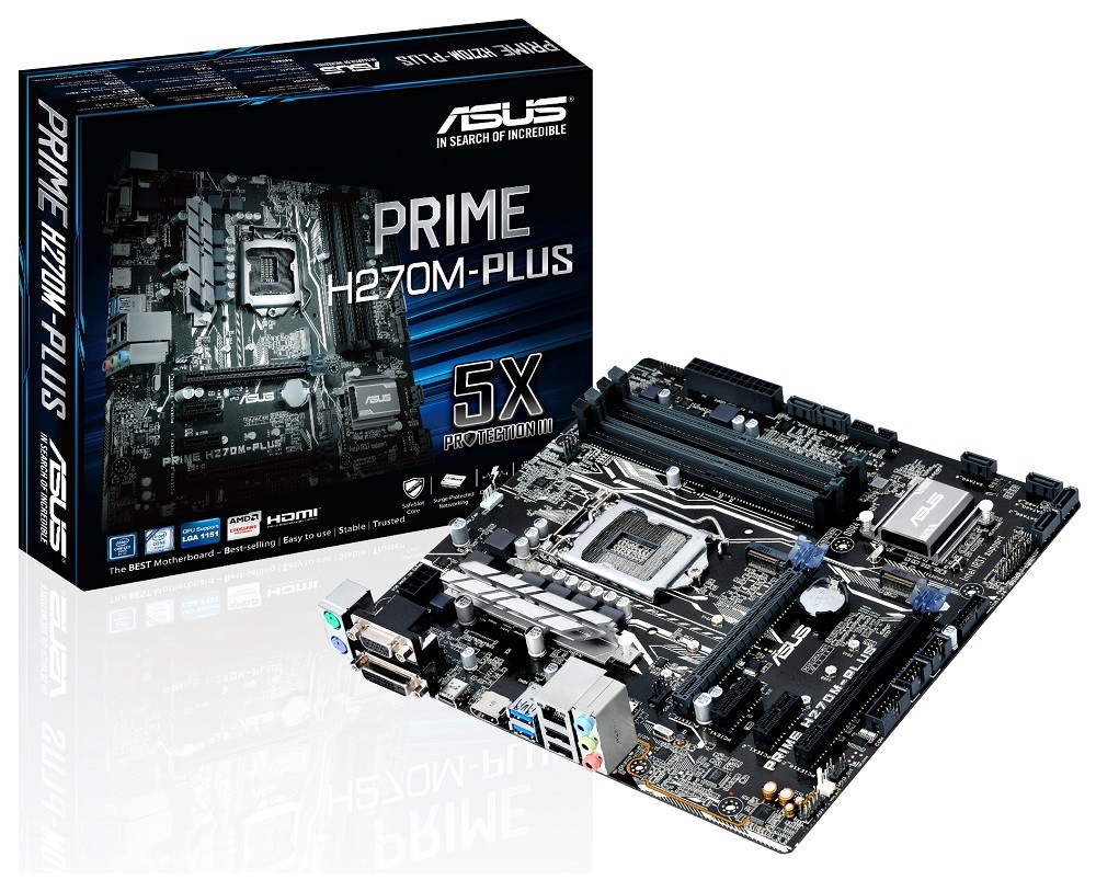 Asus Prime H270M Plus mATX Motherboard - PC MEAL