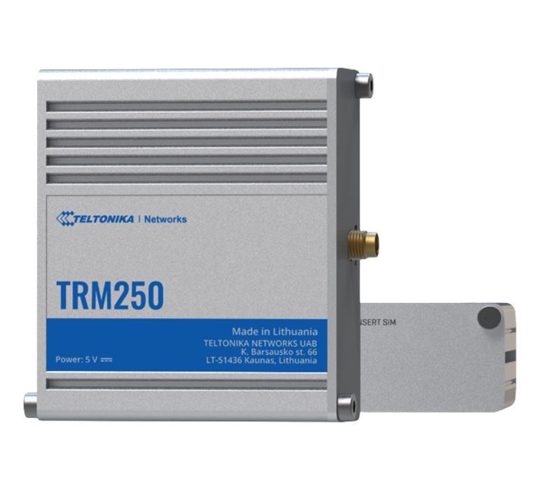 Teltonika TRM250 - Industrial Cellular modem with multiple LPWAN ...
