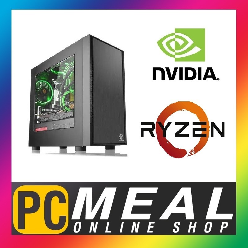 AMD Ryzen 7 3700X 8 Core 120GB SSD 8GB GTX1660Ti 6GB Gaming Computer ...