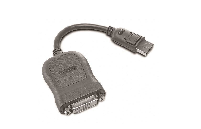LENOVO displayport to Single-Link DVI-Digital Monitor Adapter Cable ...