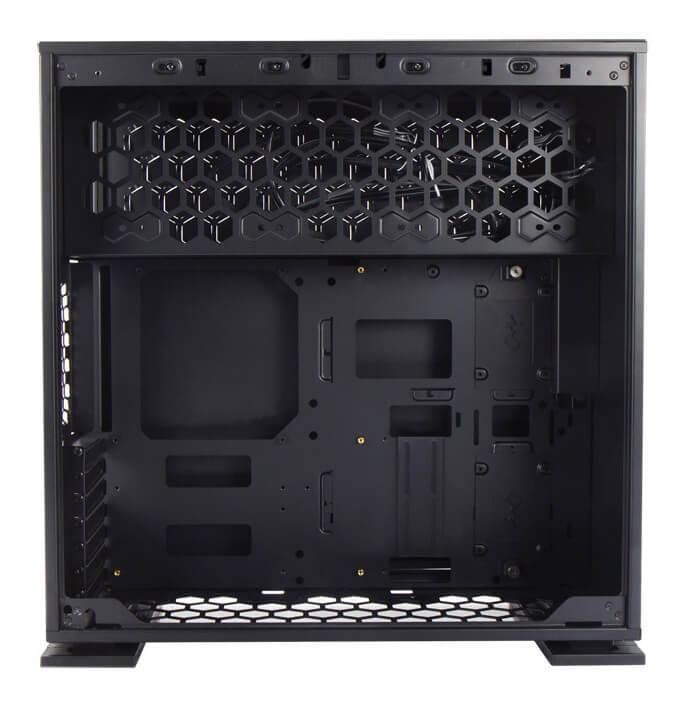 In Win 305 Black Mid Tower ATX Case, Tempered Glass Window, NO PSU - PC ...