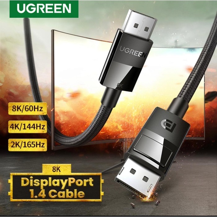 UGREEN 80392 8K DP1.4 Male to Male Cable 2M - PC MEAL