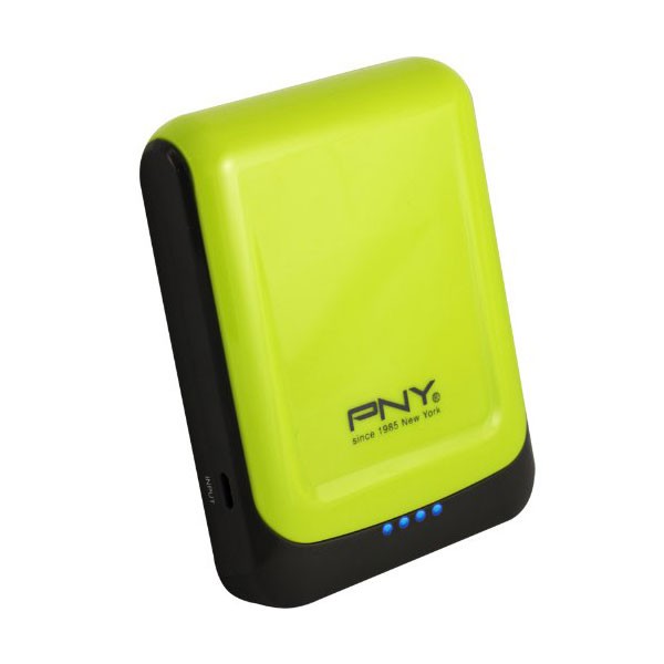 PNY POWER BANK 78S GREEN 7800MAH 2 USB OUTPUT - Electronics - PC MEAL