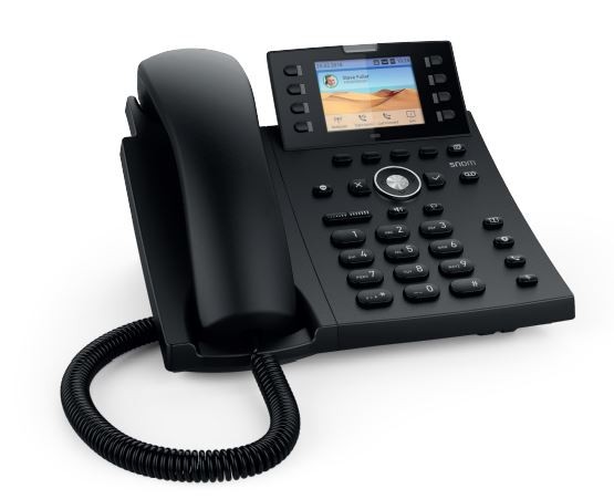 SNOM D335 12 Line IP Phone, High-Resolution Color Display, Self ...