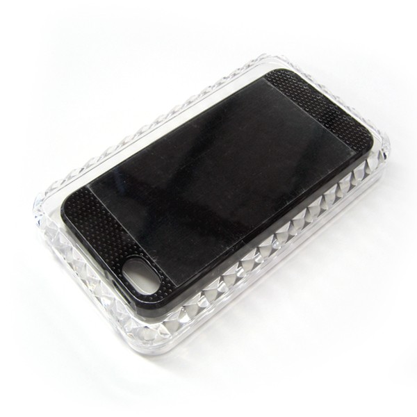 ALUMINUM BACK COVER FOR IPHONE 5 BLACK - PC MEAL