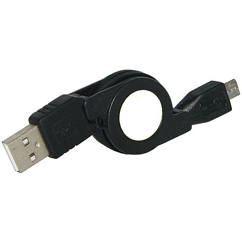Micro USB Retractable USB Sync Data Charging Cable - PC MEAL