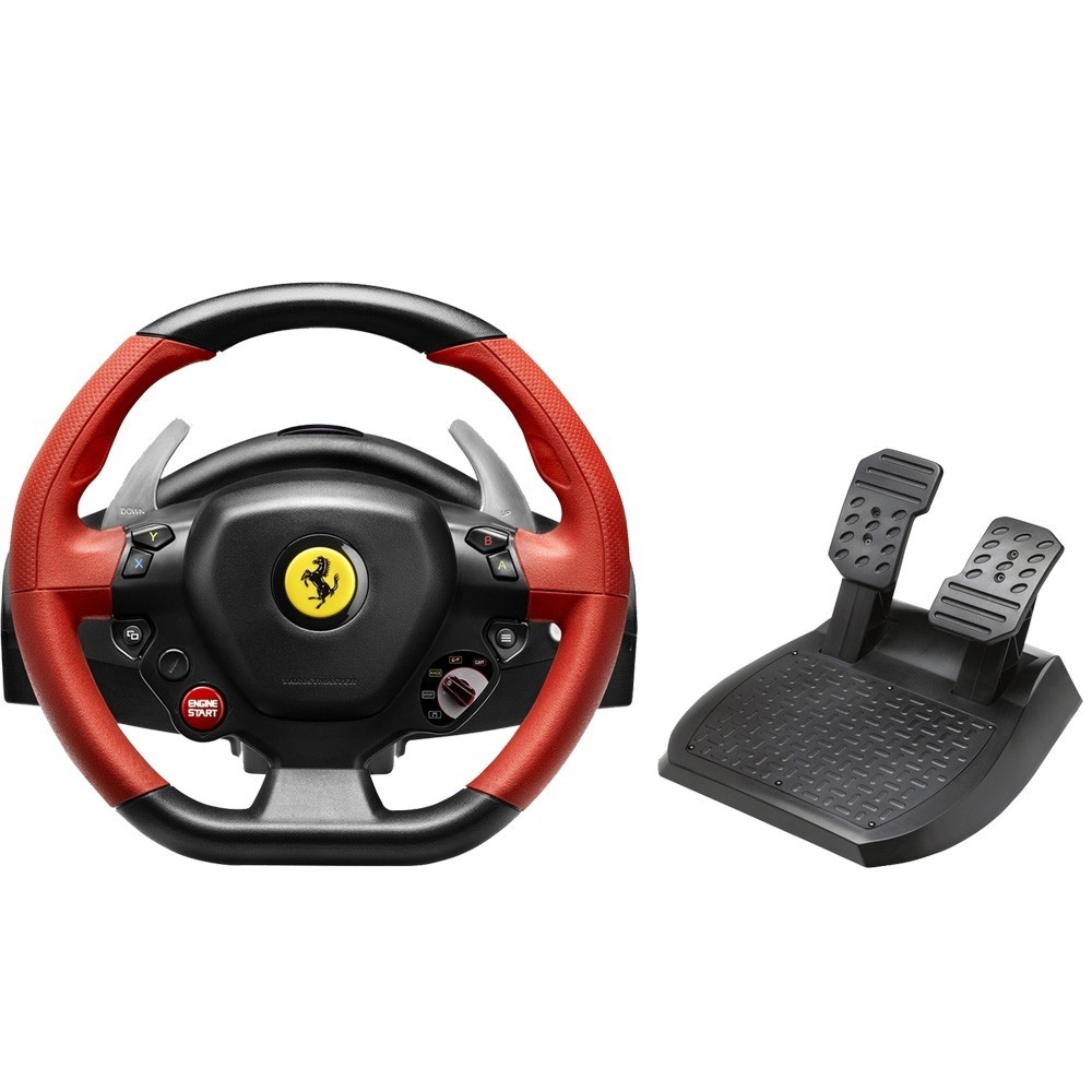 Thrustmaster Ferrari Red Legend Racing Wheel For PC & PS3 TM-4060052 ...