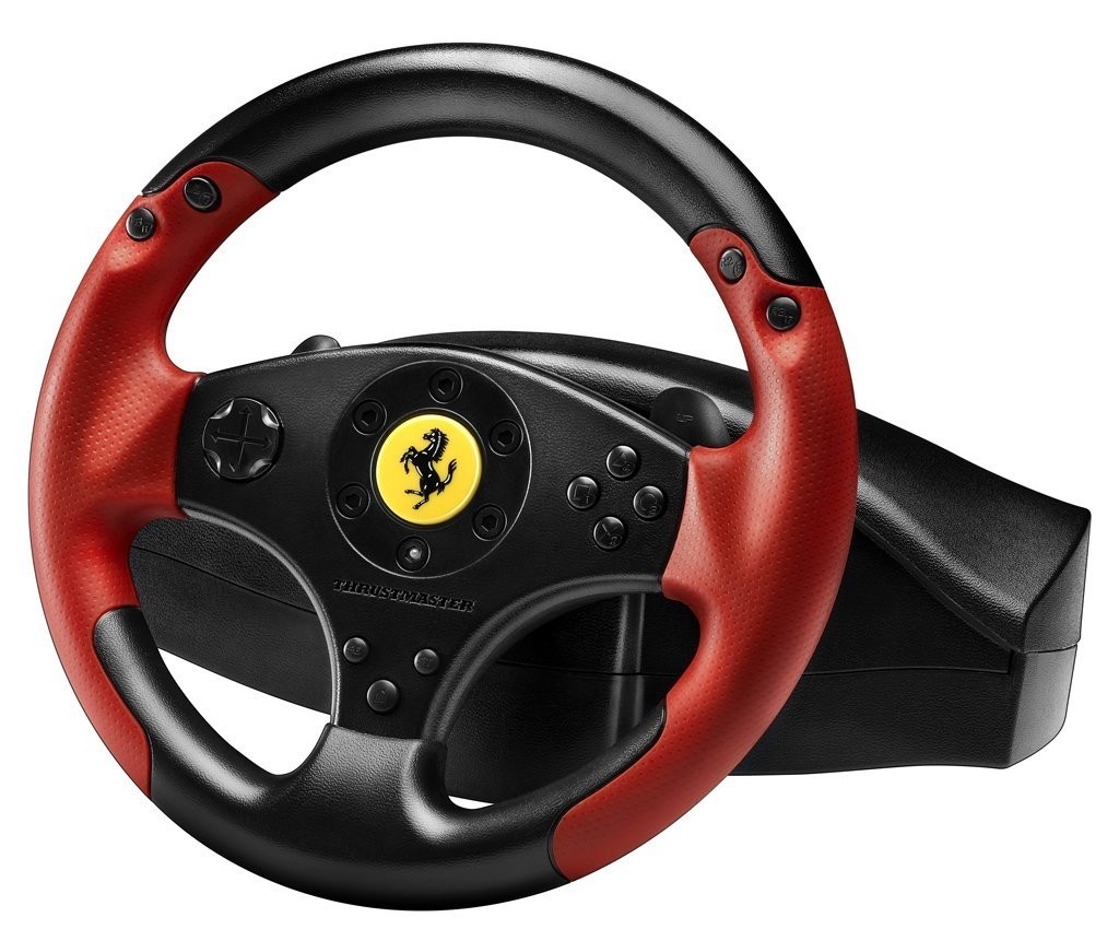 Thrustmaster Ferrari Red Legend Racing Wheel For PC & PS3 TM-4060052 ...